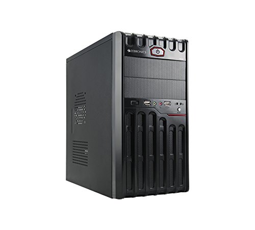 GCWTECH ZEBRONICS Assembled Desktop Computer CPU, Intel CORE 2 Duo 2.6 ...