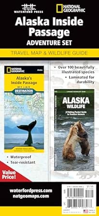 Alaska Inside Passage Adventure Set: Map & Naturalist Guide : Press ...