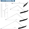 Amazon.com: OUTPRIZE Flat Roof Snow Rake, 4.8-16FT Aluminum Detachable ...