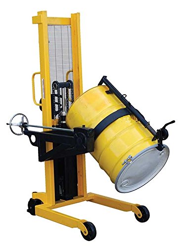 Portable Drum Rotator - BDRUM-LRT Series; Operation: Hand Pump Lift ...