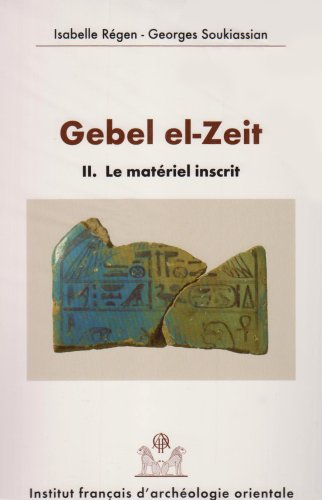 Amazon.in: Buy Gebel el-zeit. II. le materiel inscrit. moyen empire ...