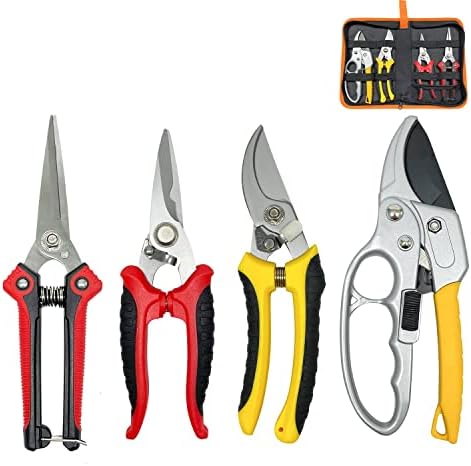 Amazon.com : KeShi Pruning Shears Garden Cutter Clippers, Stainless ...