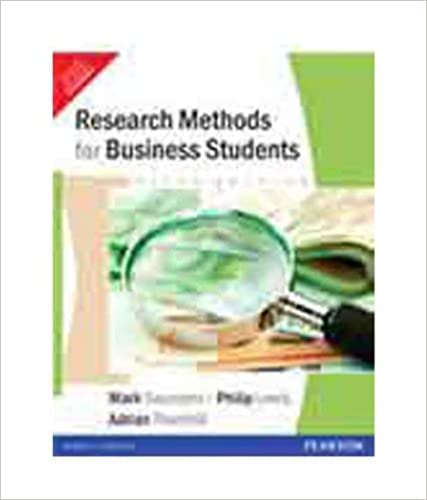 Research Methods For Business Students, 5e: Saunders: 9788131761045 ...