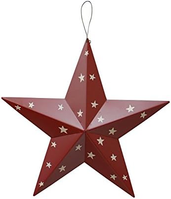 Amazon.com: GORGECRAFT 30PCS 3 Sizes Metal Rusty Barn Star 1 Inch 1.5 ...
