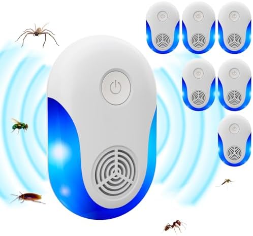Amazon.com: Lickoon 6 Packs Ultrasonic Pest Control Repeller ...