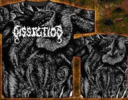 Dissection - Black Dragon T-Shirt all-over print by Dissection: Amazon ...
