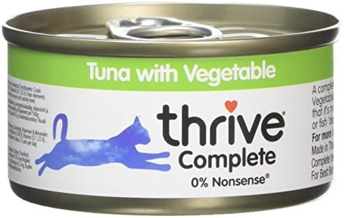 Thrive Cat Food Complete Tuna with Vegetable, Pack of 6 : Amazon.co.uk ...