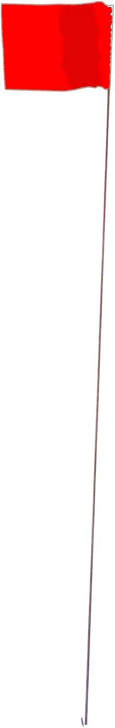 Amazon.com: Keson STK21GR Surveyor Stake Flag, Glo-Red (100-Pack ...