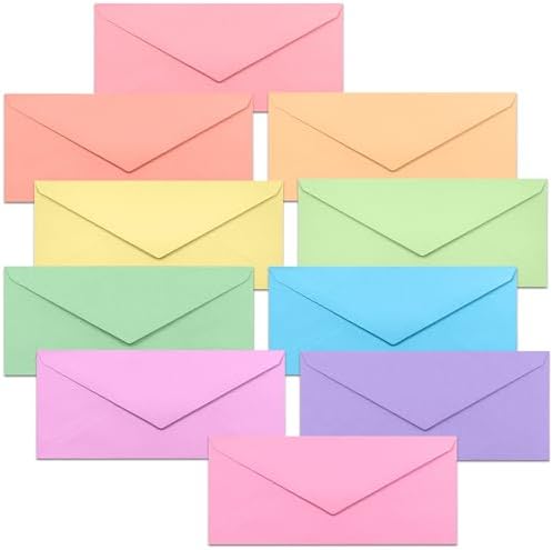 Amazon.com : Business Envelopes, 40-Pack #10 Envelopes, 4 1/8 x 9 1/2 ...
