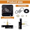 Amazon.com: Quartz Clock 12888 Movement Replacement Set, Wall Clocks ...