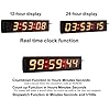 Amazon.com: Ledgital Countdown Timer Cock, Digital Wall Clock for ...