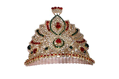 Reliable Mukut Crown For God Murti Of Krishna / Ganpati /Durga Maa ...