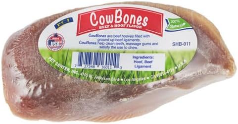 Amazon.com : Superchews Stuffed Cow Hooves, Beef and Hoof Flavor 8ct ...