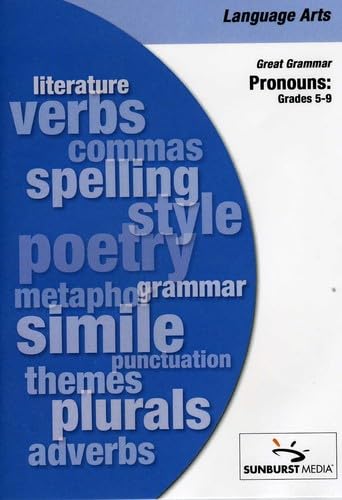 Amazon.com: Great Grammar Series: Pronouns : Sunburst Visual Media ...