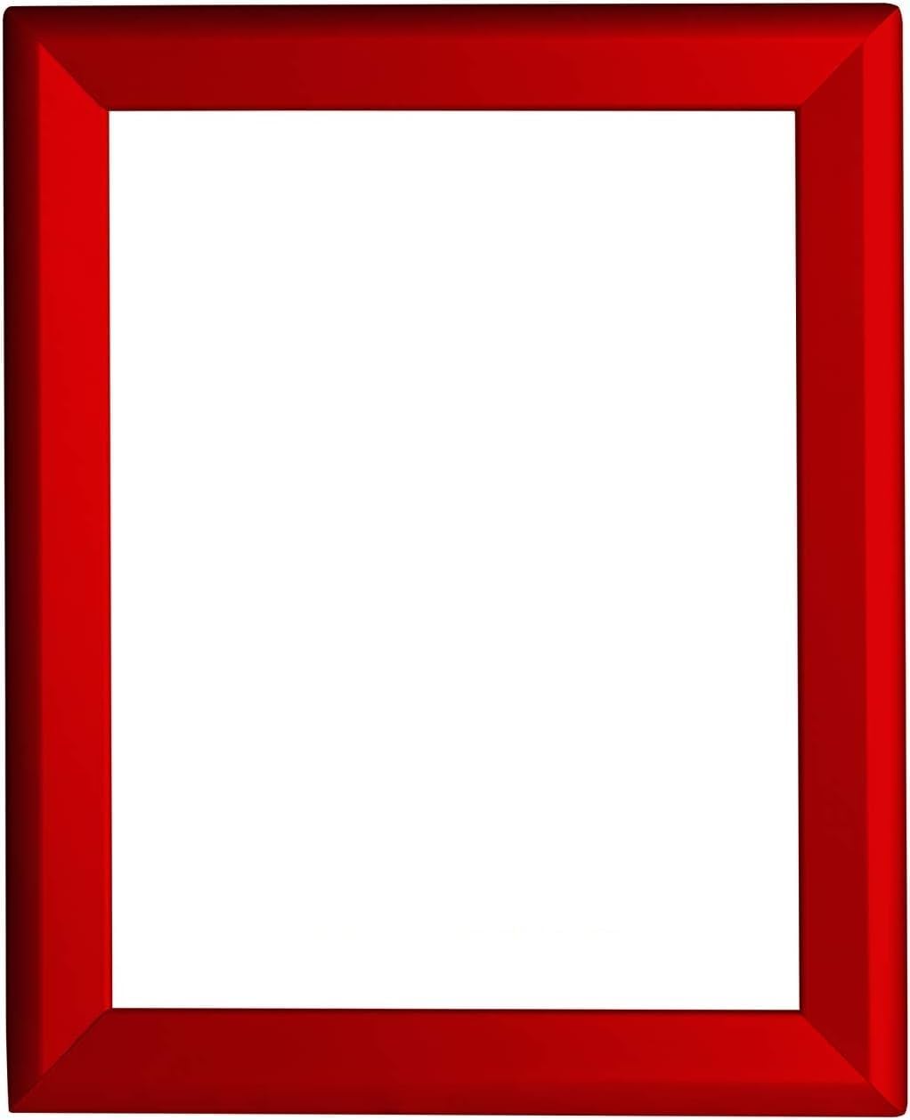 Amazon.com - Red Aluminum Front Load Snap Poster/Picture Certificate ...