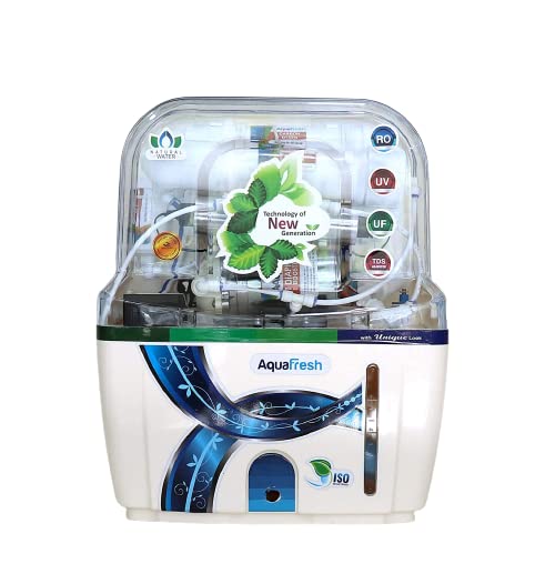 RBG Aqua Fresh ® Aqua Fresh ISO RO+UV+TDS+Mineral 15 LTR Water Purifier ...