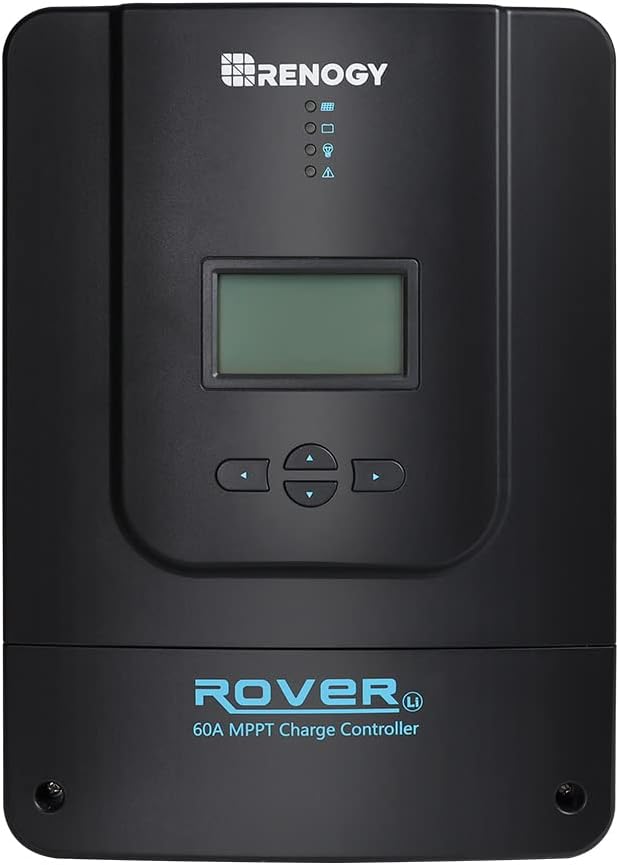 Renogy MPPT Charge Controller 20A, 12V/24V DC 20 Amp Input MPPT Charge ...