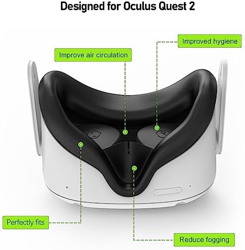 for Oculus Quest 2 Accessories Face Cushion Cover for Quest 2 ...