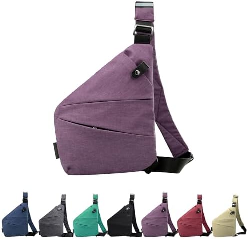 simplify living Anti-Theft Crossbody Bag Unisex Waterproof Anti Theft ...