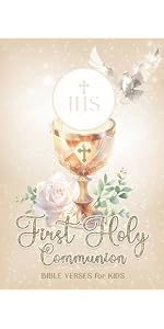 First Holy Communion Book for Girls: Memory Book Gift with Space for ...