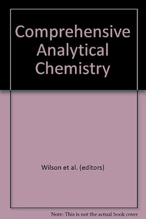 Comprehensive Analytical Chemistry: Amazon.co.uk: Books