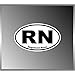 Amazon.com: Rn Registered Nurse Logo LPN CNA Vinyl Euro Decal Bumper ...