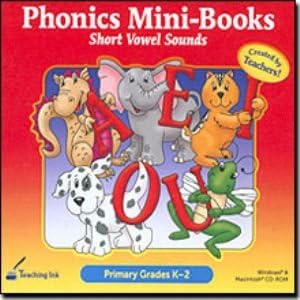 Phonics Mini-Books - Short Vowel Sounds (Grades K-2) at Amazon.com