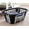 ADDIS 505606 RECTANGULAR LAUNDRY BASKET BLACK : Amazon.co.uk: Home ...