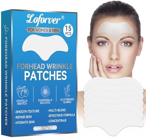 Amazon.com : Forehead Wrinkle Patches, Anti-Wrinkle Patches 15Pcs with ...