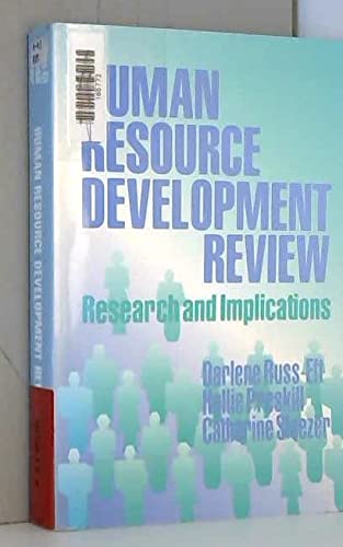 Amazon.com: Human Resource Development Review: Research and ...