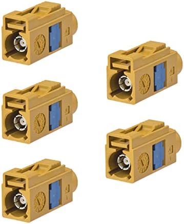 Superbat Fakra Connector Fakra K Curry Female Crimp Connector for Car ...