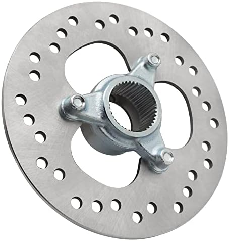 Amazon.com: Rear Brake Rotor Disc & Hub for Honda TRX450R TRX450ER 2004 ...