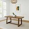 Amazon.com - Plank+Beam 72 Inch Farmhouse Dining Table, Solid Wood ...