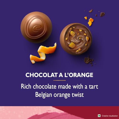 Cadbury Studio Signature Pralines - Chocolat A L'Orange Chocolate, 130 ...