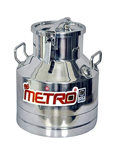 GOODGRIEF 10 Litre Locking MILK CAN,LOCKING MILK CONTAINER,LOCKING MILK ...