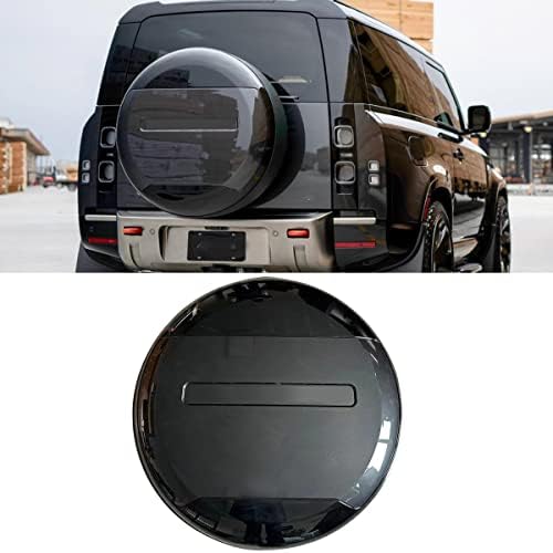 Amazon.com: Carpathian Grey ABS Rear Spare Tire Tyre Wheel Cover ...