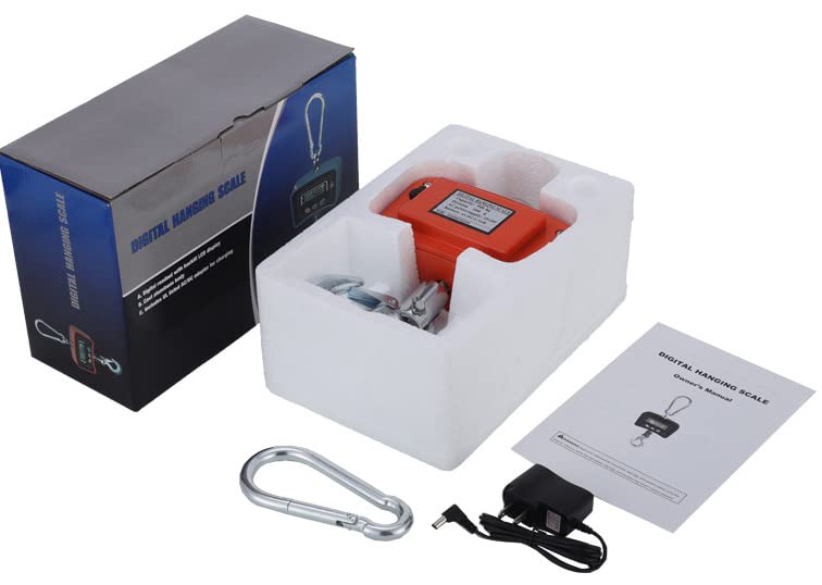 Eyes.sys Escala de grúa de 1,102.3 lbs 1100 libras Escala colgante ...