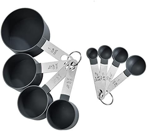 Giffy® Food Grade Measuring Cup Spoon Set for Measuring Dry and Liquid ...