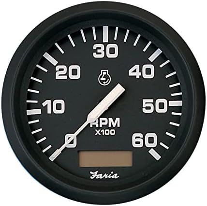 Amazon.com: Faria - 3003.3484 33103 Dress Tachometer (6000 RPM) Gas - 4 ...