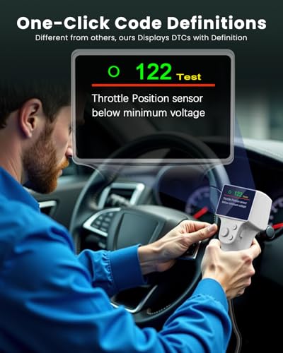 JOPLAY OBD1 Code Reader for Ford, 2 in 1 Digital OBD 1 Scanner with Built-in Reinforced Pins and ...