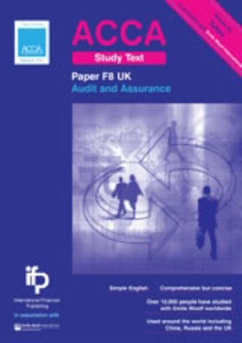 Buy ACCA F8 UK Audit and Assurance (United Kingdom) Study Text: ACCA ...