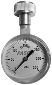 Pasco 1430 300 PSI Water Test Gauge Assembly Outdoor/Garden/Yard ...