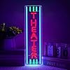 Amazon.com : Theater Neon Sign Dimmable LED Movie Night Signs for Wall ...