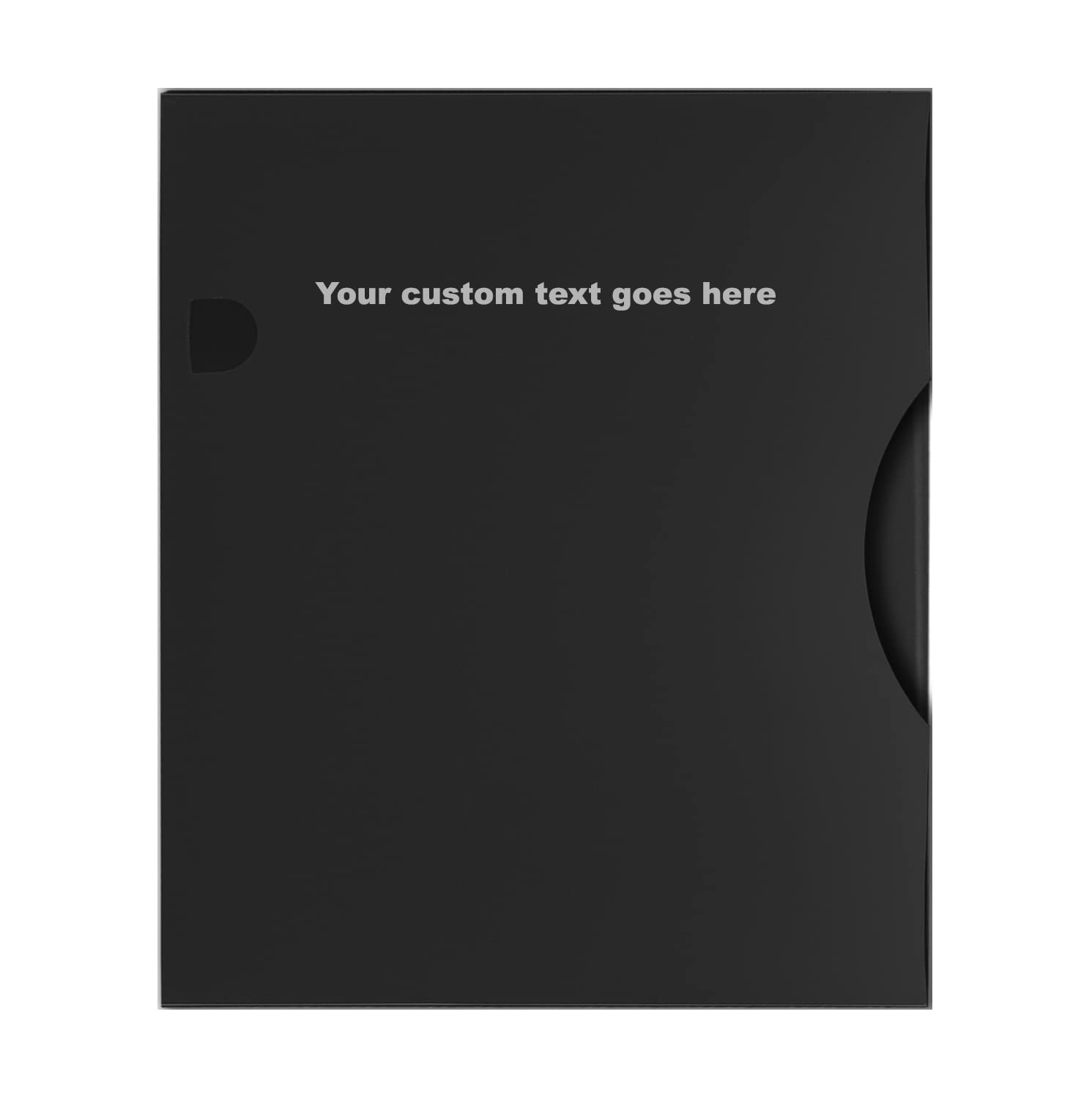 Arpan Personalised A4 Display Book Deluxe Stiff Cover with Storage Case ...