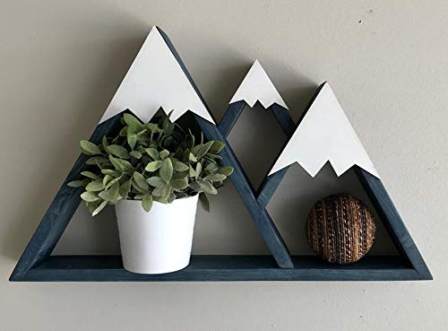 Amazon.com: Mountain Shelves, Mountain Wall Decor, Wood Shelves, Rustic ...