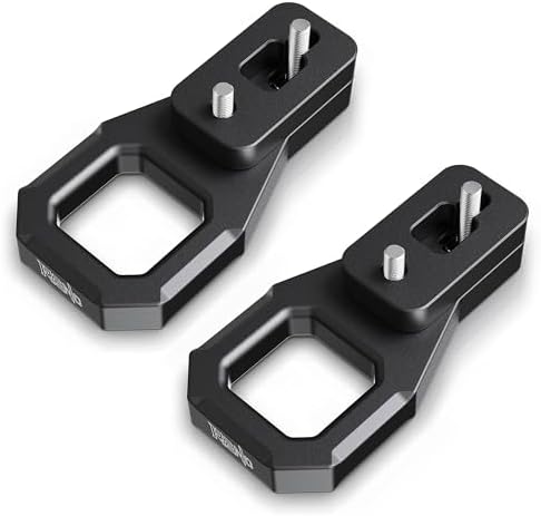 Amazon.com: RENO Front Tow Hooks, Aluminum Big D-Ring Show Hook Fits ...