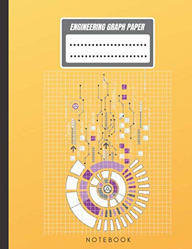 Engineering Notebook: Graph Paper Notebook 4 X 4 Quad Ruled Book: 120 ...