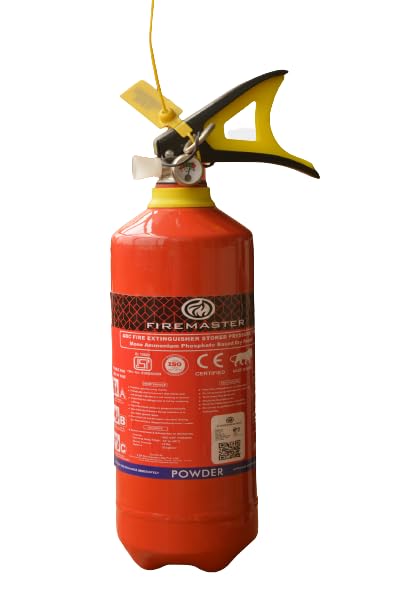 FIREMASTER Compact 1KG Fire Extinguisher - Essential Home Safety ...