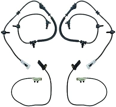 Amazon.com: ECCPP ABS Sensor ABS Wheel Speed Sensor Front Rear Left ...