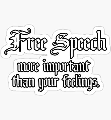 Amazon.com - Free Speech - Sticker Graphic - Auto, Wall, Laptop, Cell ...